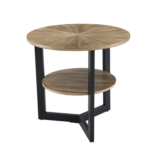 Round Wide End & Side Tables You'll Love | Wayfair