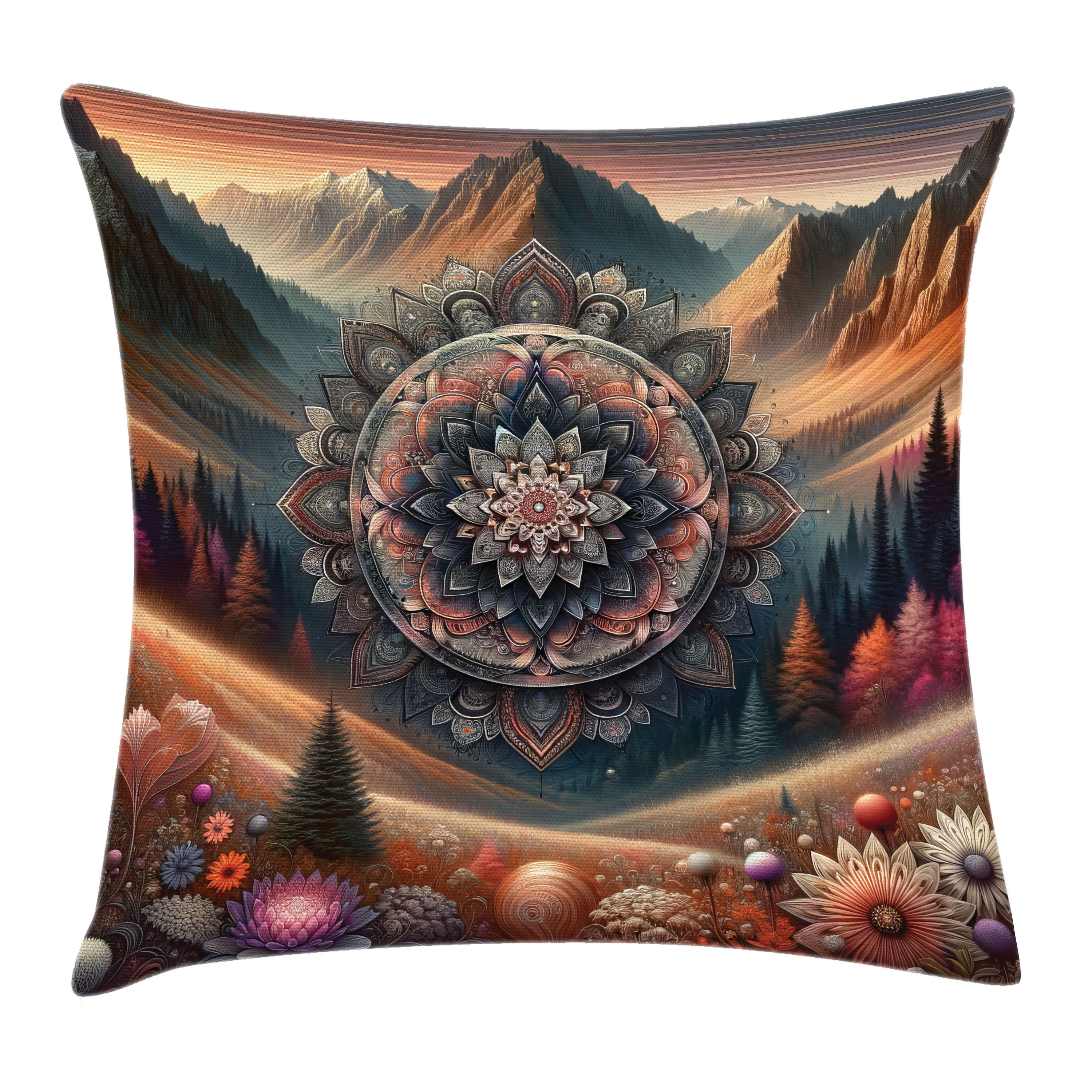 Ambesonne Hippie Pillow Cover | Wayfair