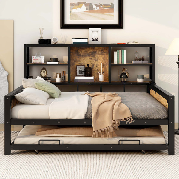 17 Stories Corlane Storage Bed - Wayfair Canada