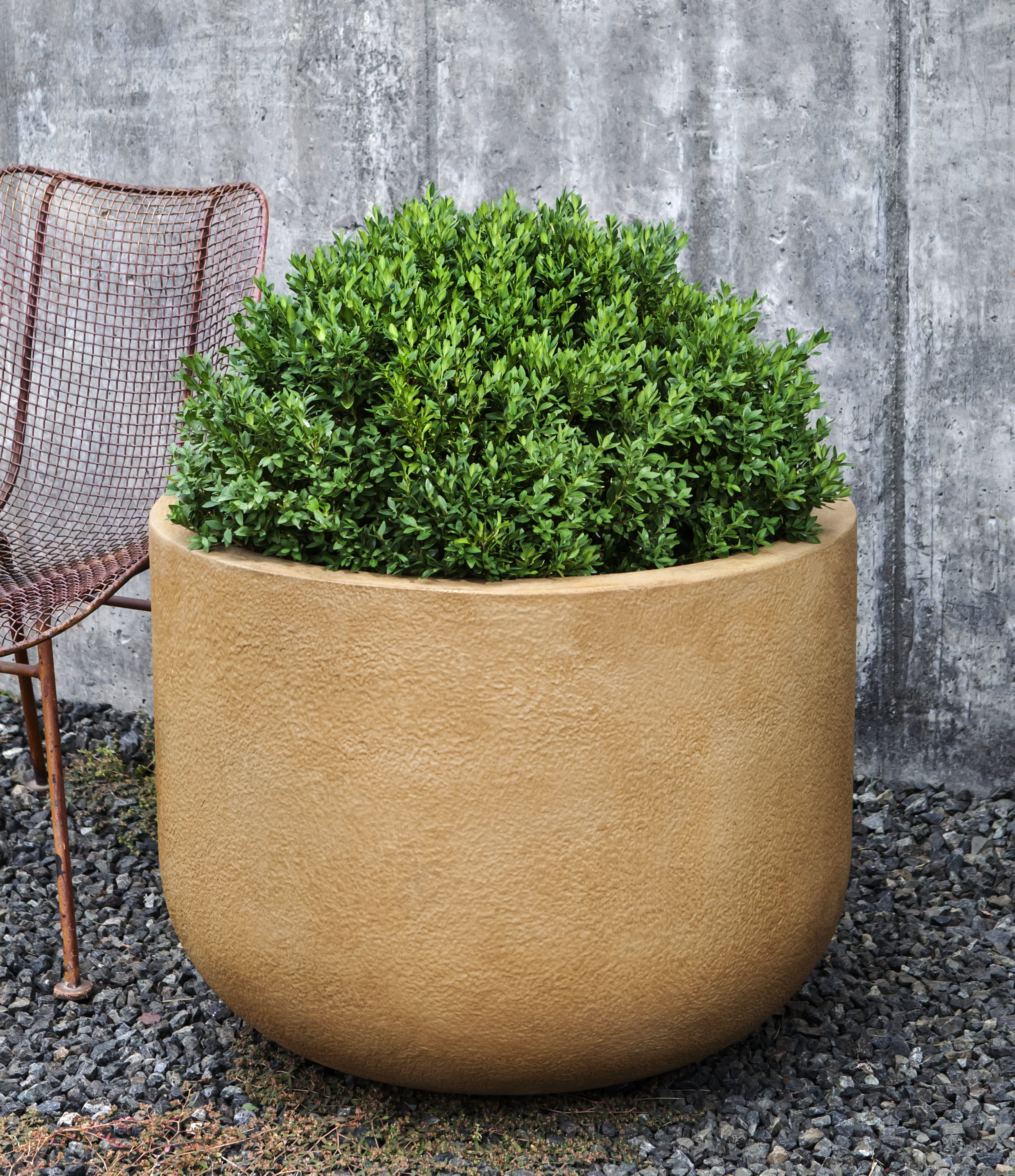 Ebern Designs Karmveer Cast Stone Pot Planter | Wayfair