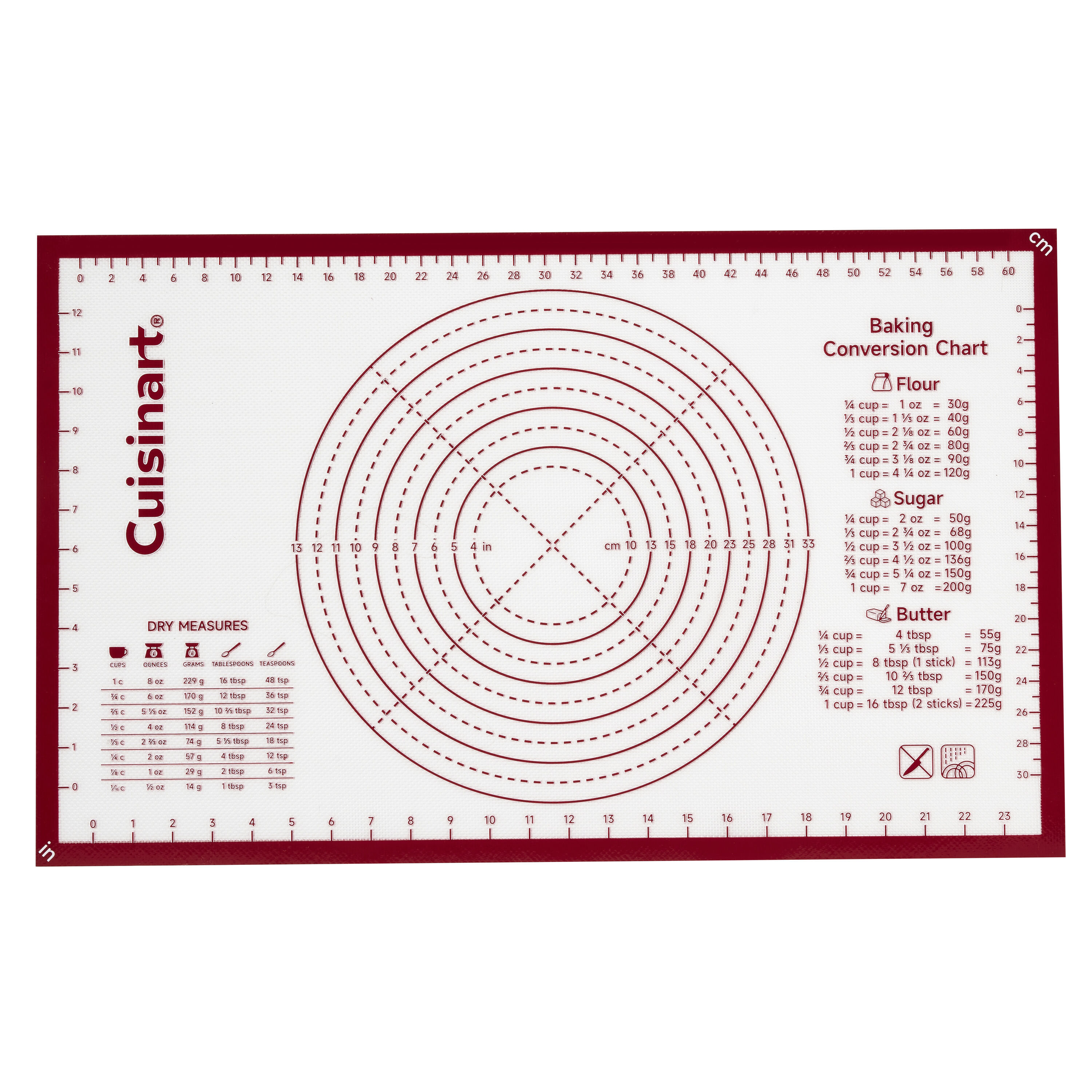 Cuisinart Silicone Dough & Pastry Prep Mat | Wayfair
