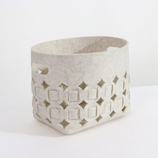 Bayou Breeze Decorative Fabric Storage Baskets Cubes & Reviews | Wayfair