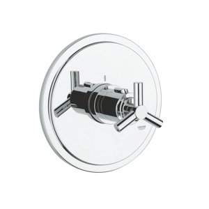 GROHE Atrio® Thermostatic Faucet Trim with Spoke Handle | Wayfair