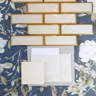 The Tile Life Athena 2" x 6" Glass Brick Mosaic Wall Tile | Wayfair
