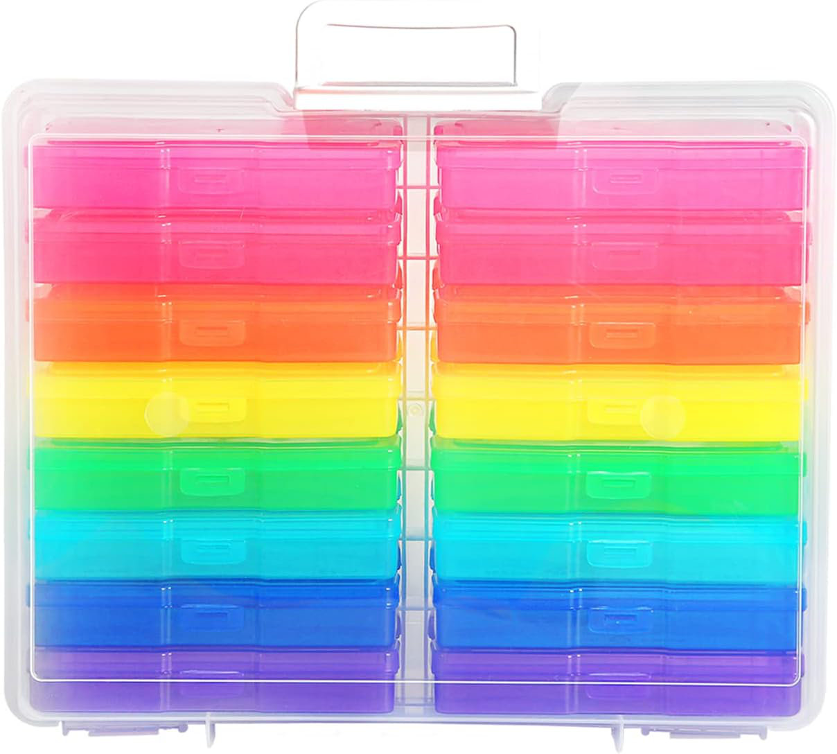 Rebrilliant Transparent 4" x 6" Photo Cases and Clear Craft Keeper with ...
