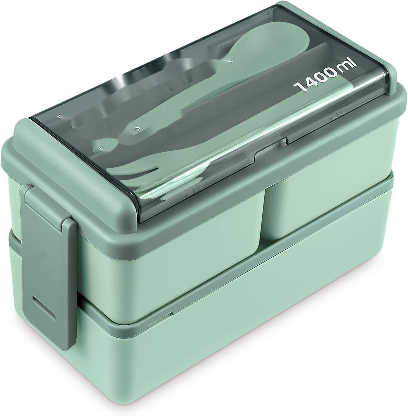 Prep & Savour Adult Lunch Box, All-In-One Lunch Containers With ...