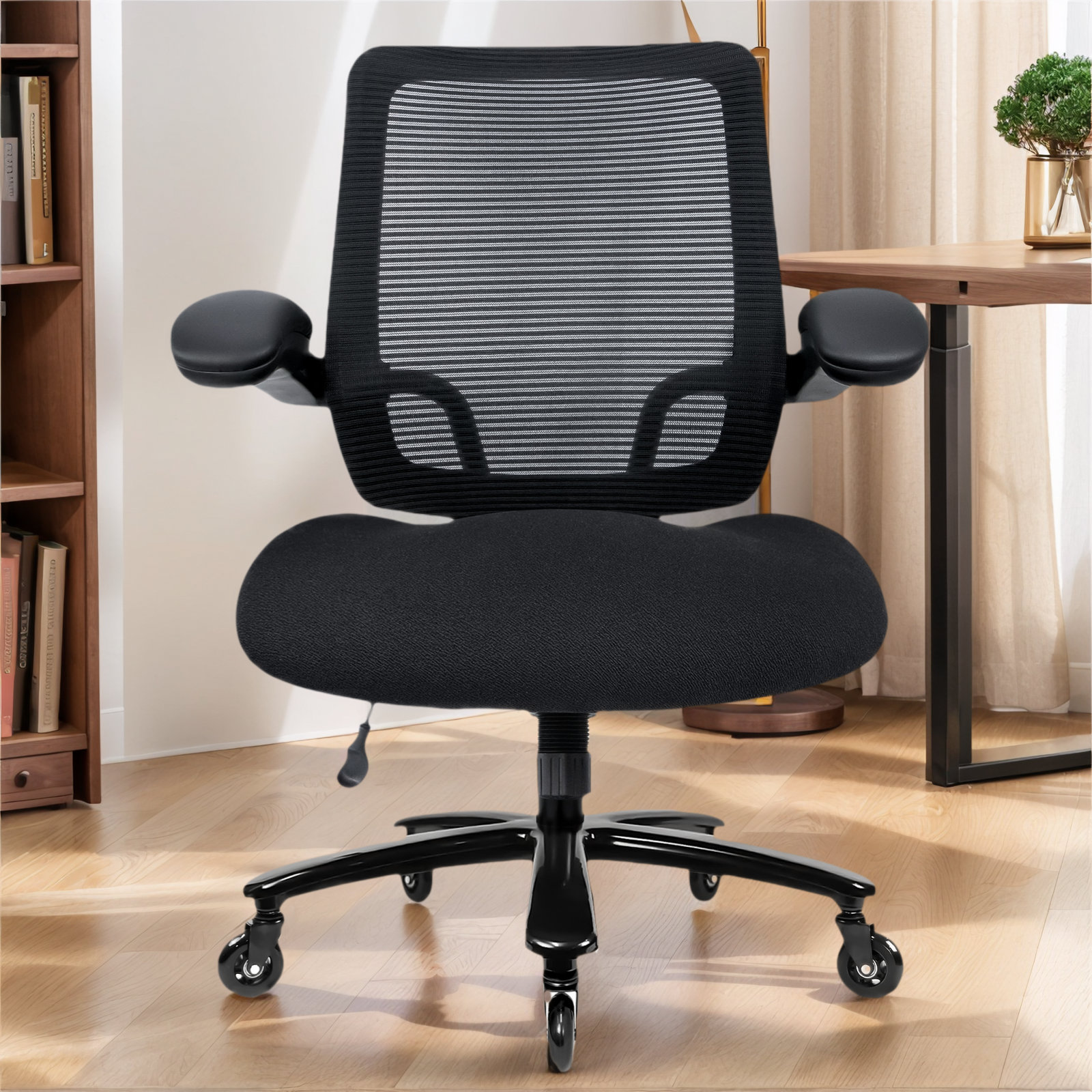 Wildon Home® Tatte Big/Tall Mesh Office Chair Heavy Duty computer Chair ...