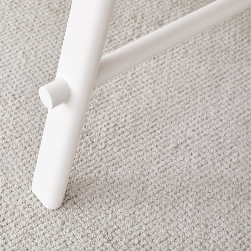 George Oliver Modern simple table and chair set, MDF top, metal table ...