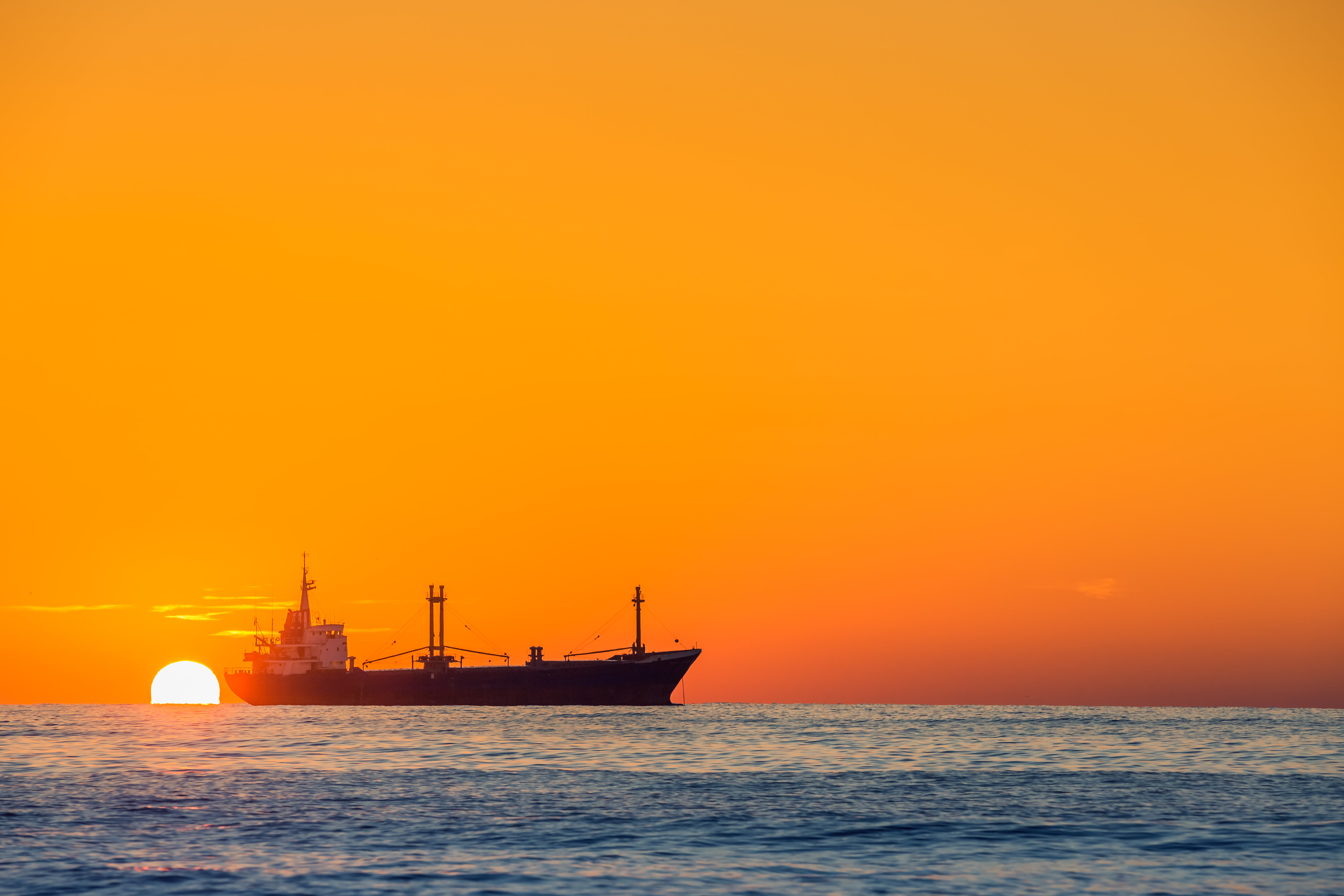 Breakwater Bay Cargo Ship Sailing by Nicoelnino - Wrapped Canvas ...