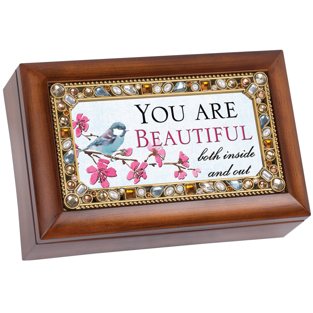 Trinx You Are Beautiful Memory Box | Wayfair