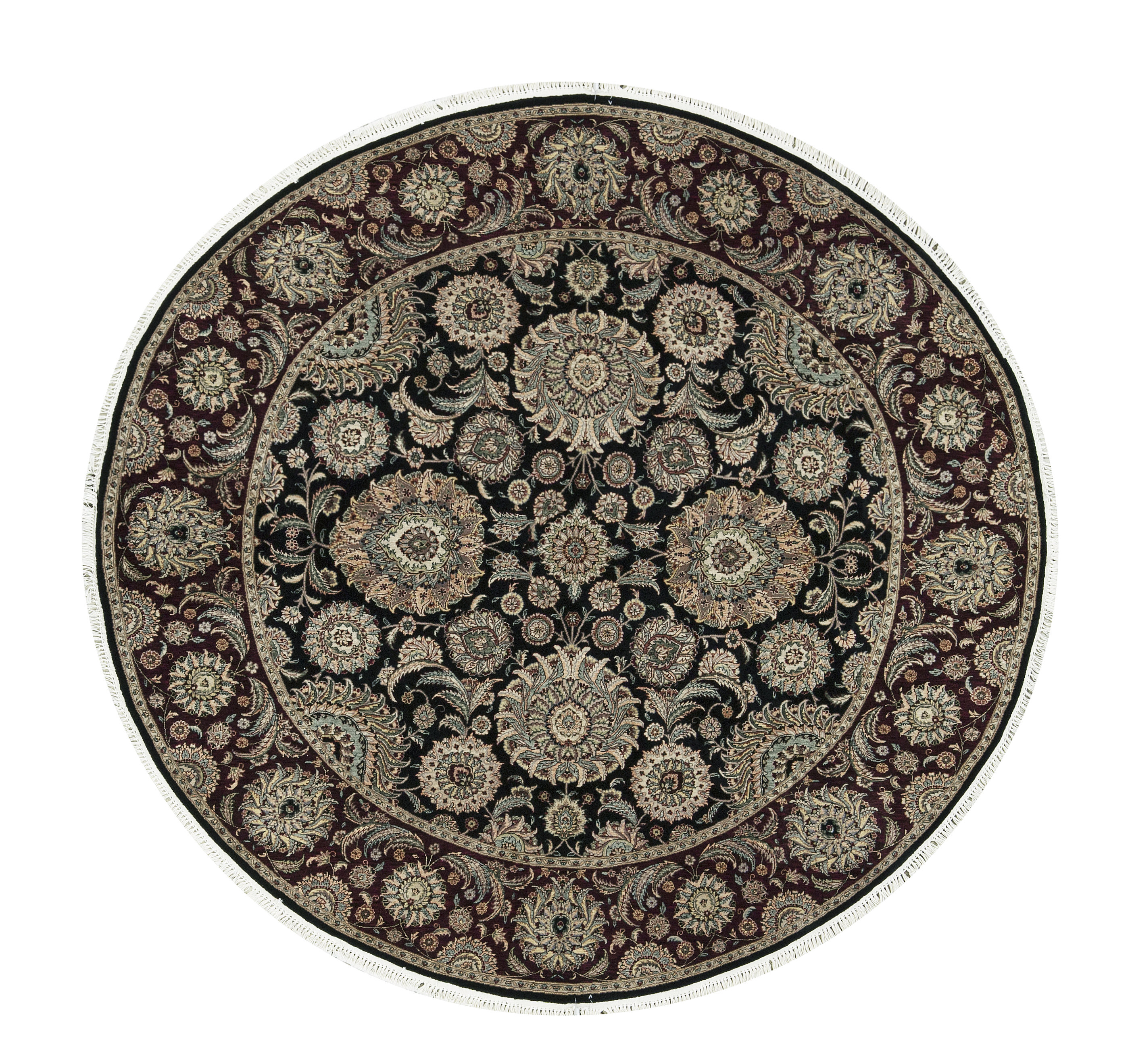 Bokara Rug Co., Inc. Hand-Knotted High-Quality Black, Beige, and Brown ...