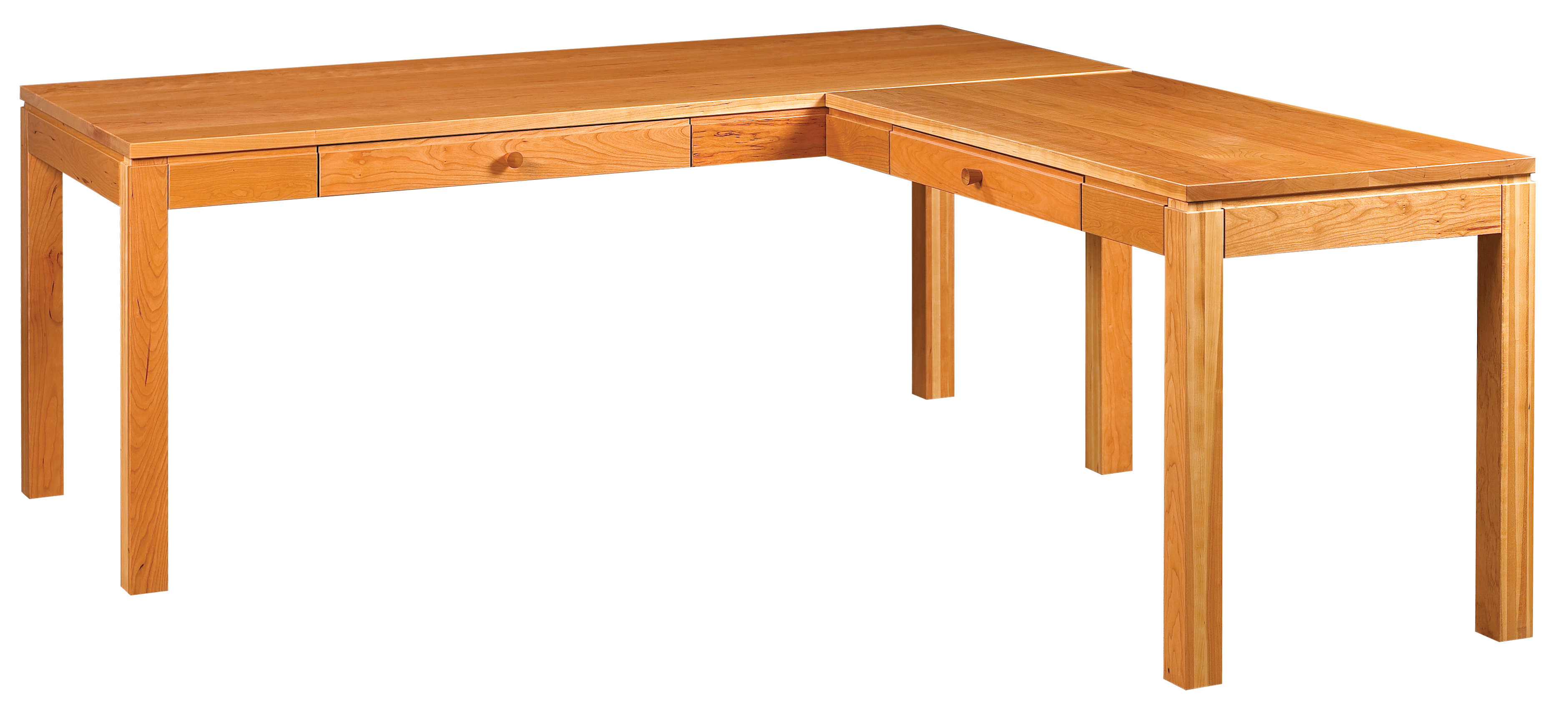 Spectra Wood Franklin L-Shape Desk | Wayfair