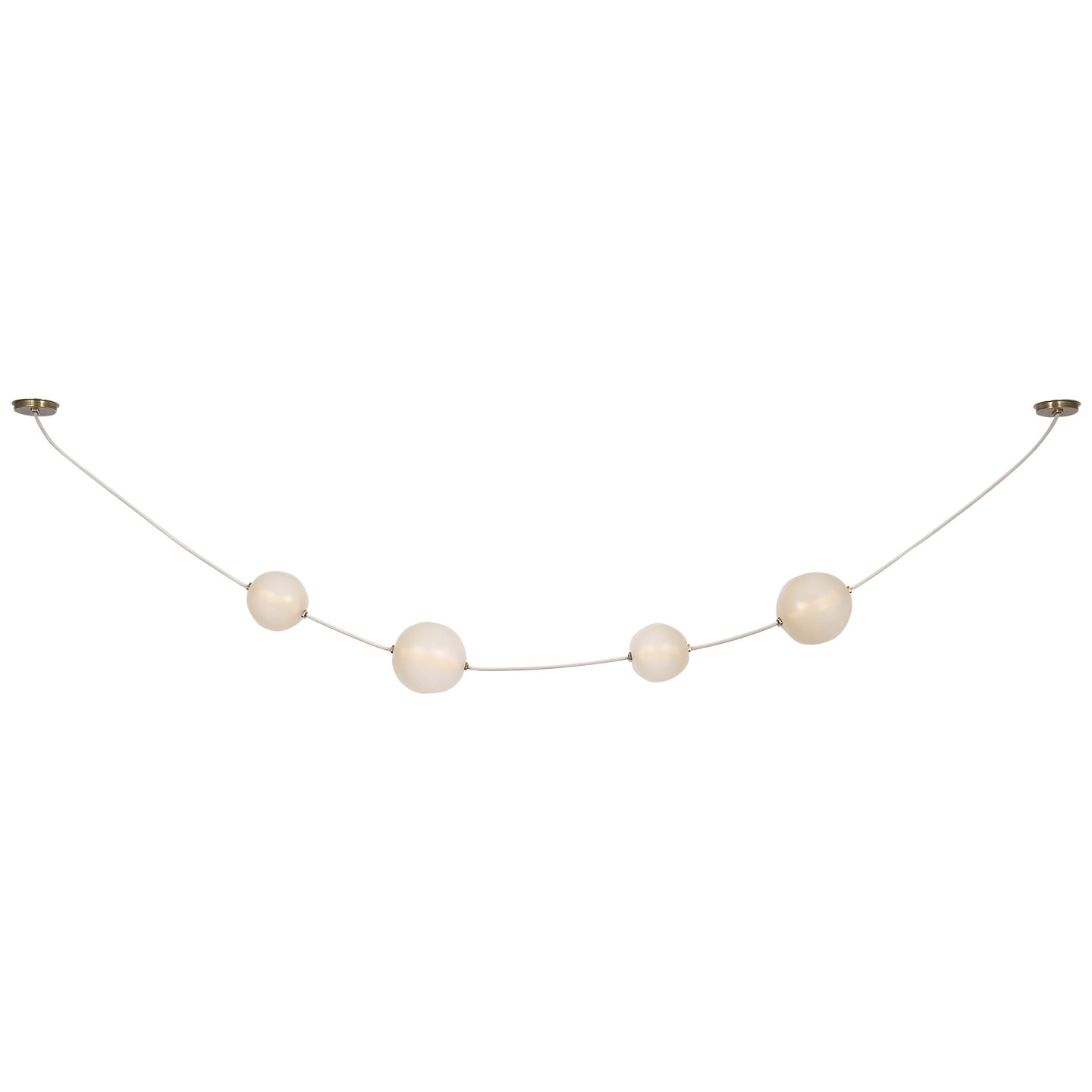 Visual Comfort Signature Anne-Marie Barton Dune Belted Light with Fizzy ...