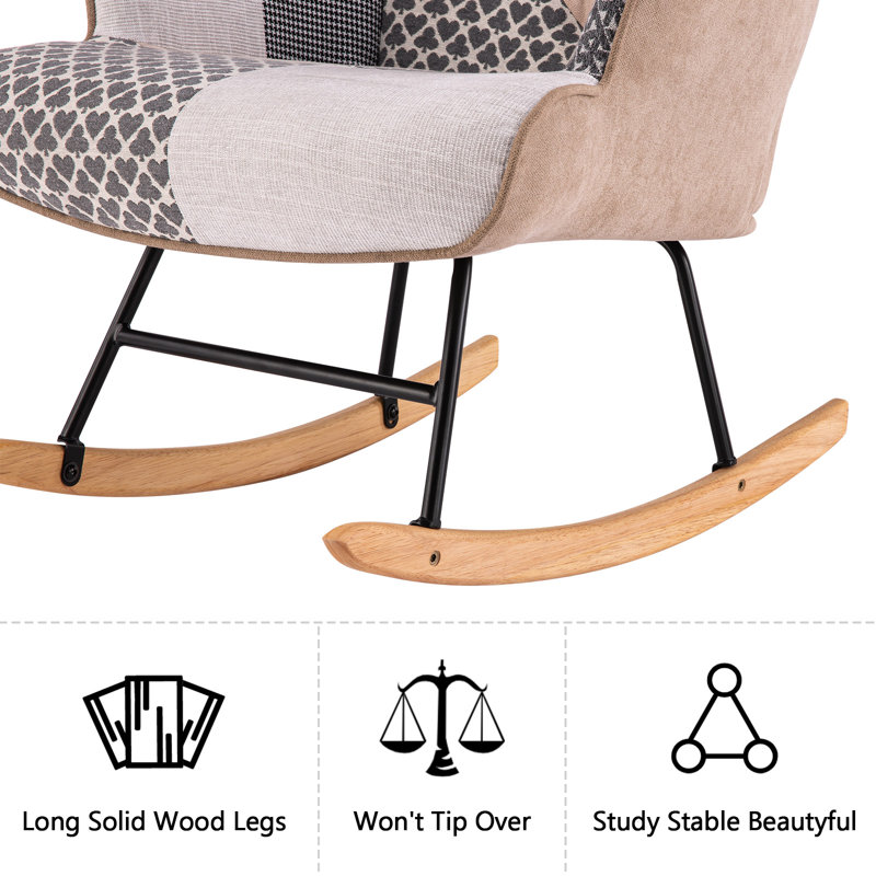 Corrigan Studio® Bunow Rocking Chair & Reviews | Wayfair