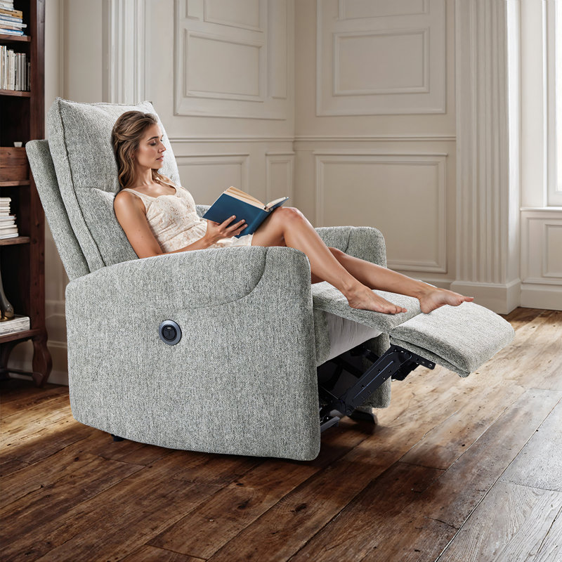 Latitude Run® Chelseay Upholstered Recliner Single Seater Reclining ...