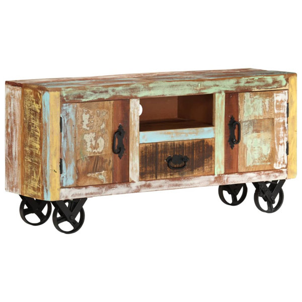 Williston Forge TV-Schrank Argens aus Massivholz für TVs bis zu 49 ...