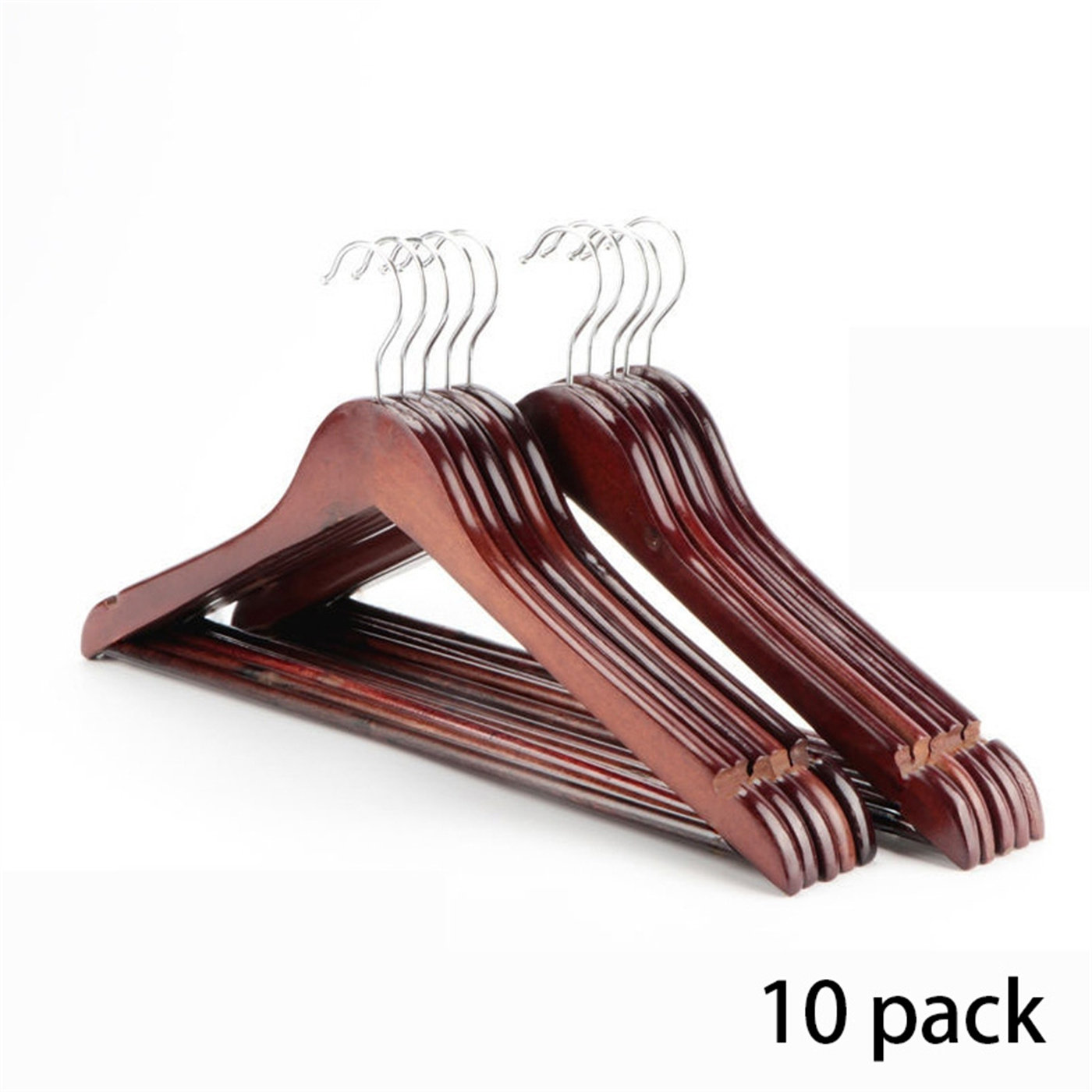 Rebrilliant Premium Solid Wood Clothes Hanger | Wayfair