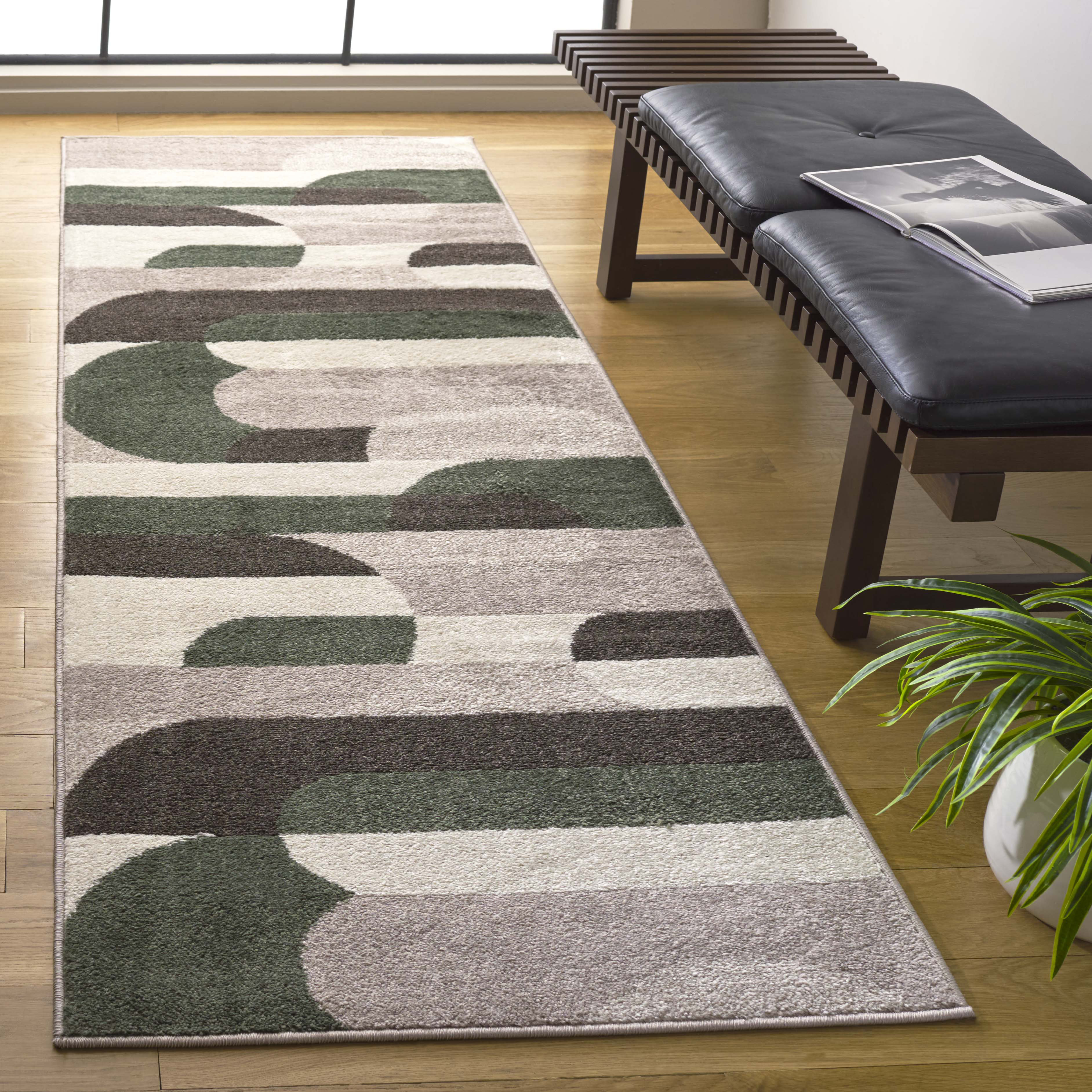 Latitude Run® Trevorr Geometric Shapes Rug - Wayfair Canada