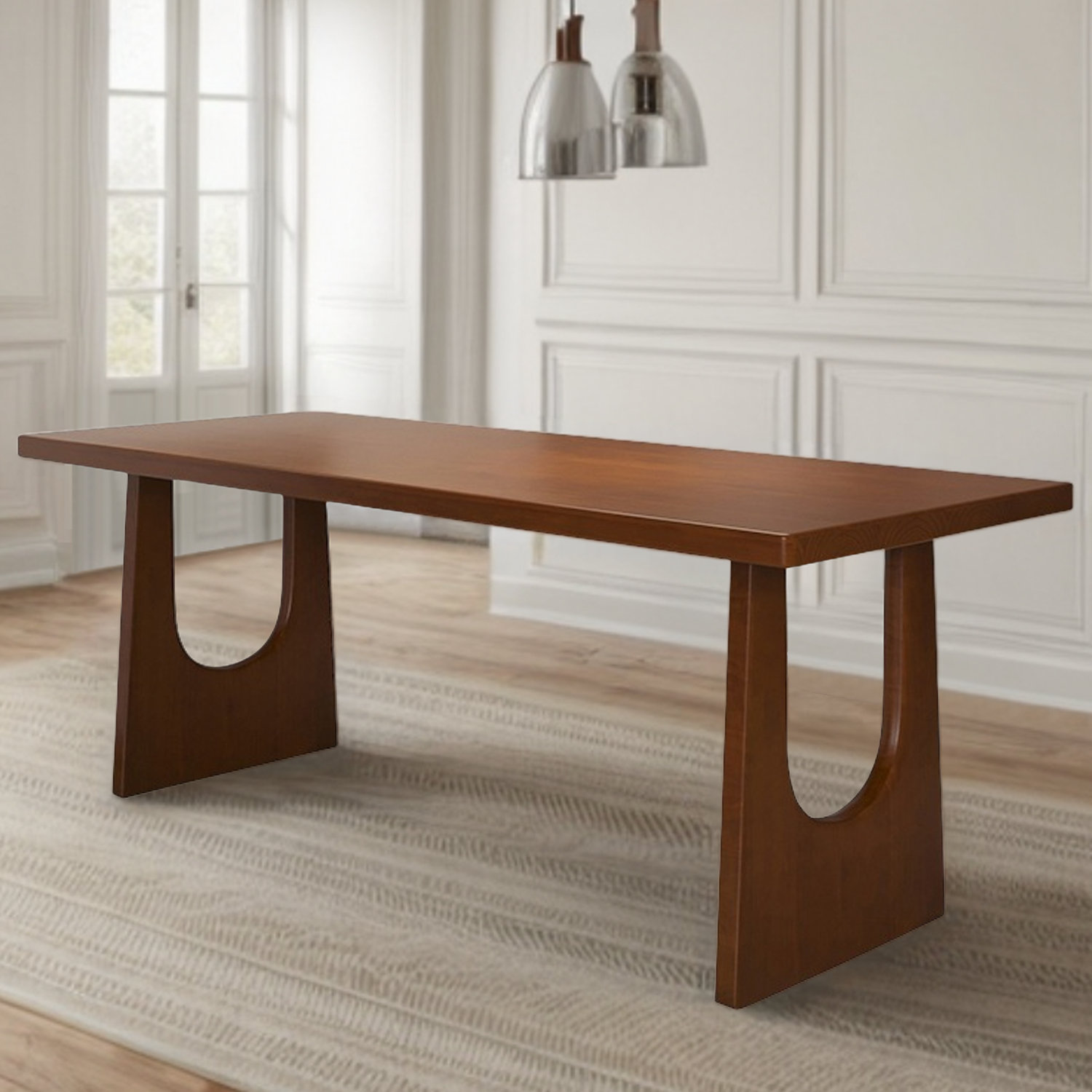 Wildon Home® Natia Solid Wood Dining Table | Wayfair