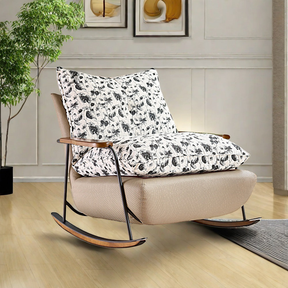 hennahome Premium sled style rocking chair | Wayfair