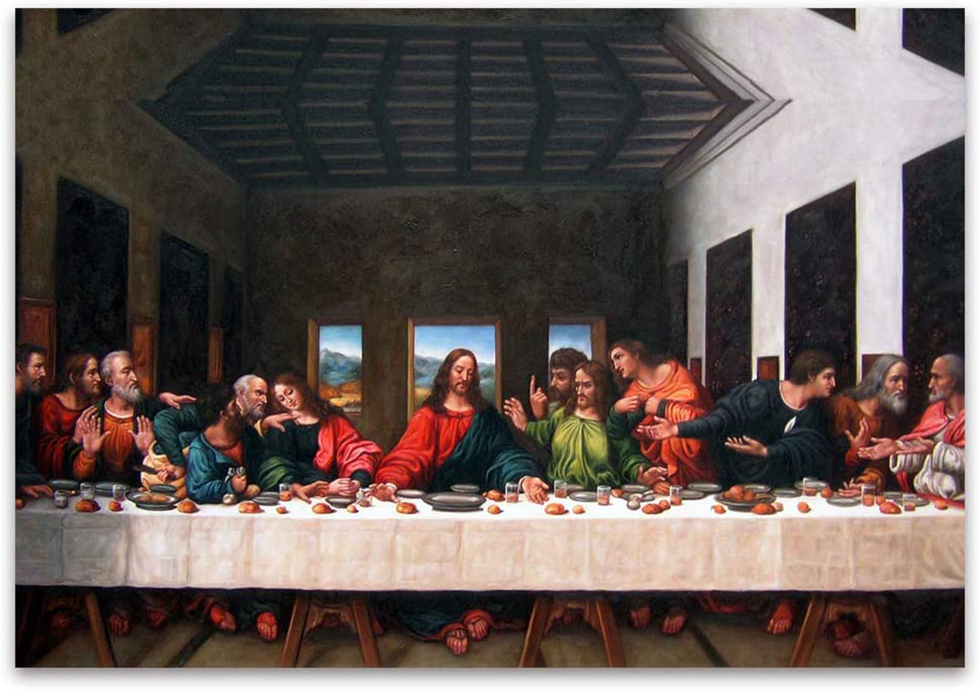 IDEA4WALL The Last Supper Wall Mural | Wayfair