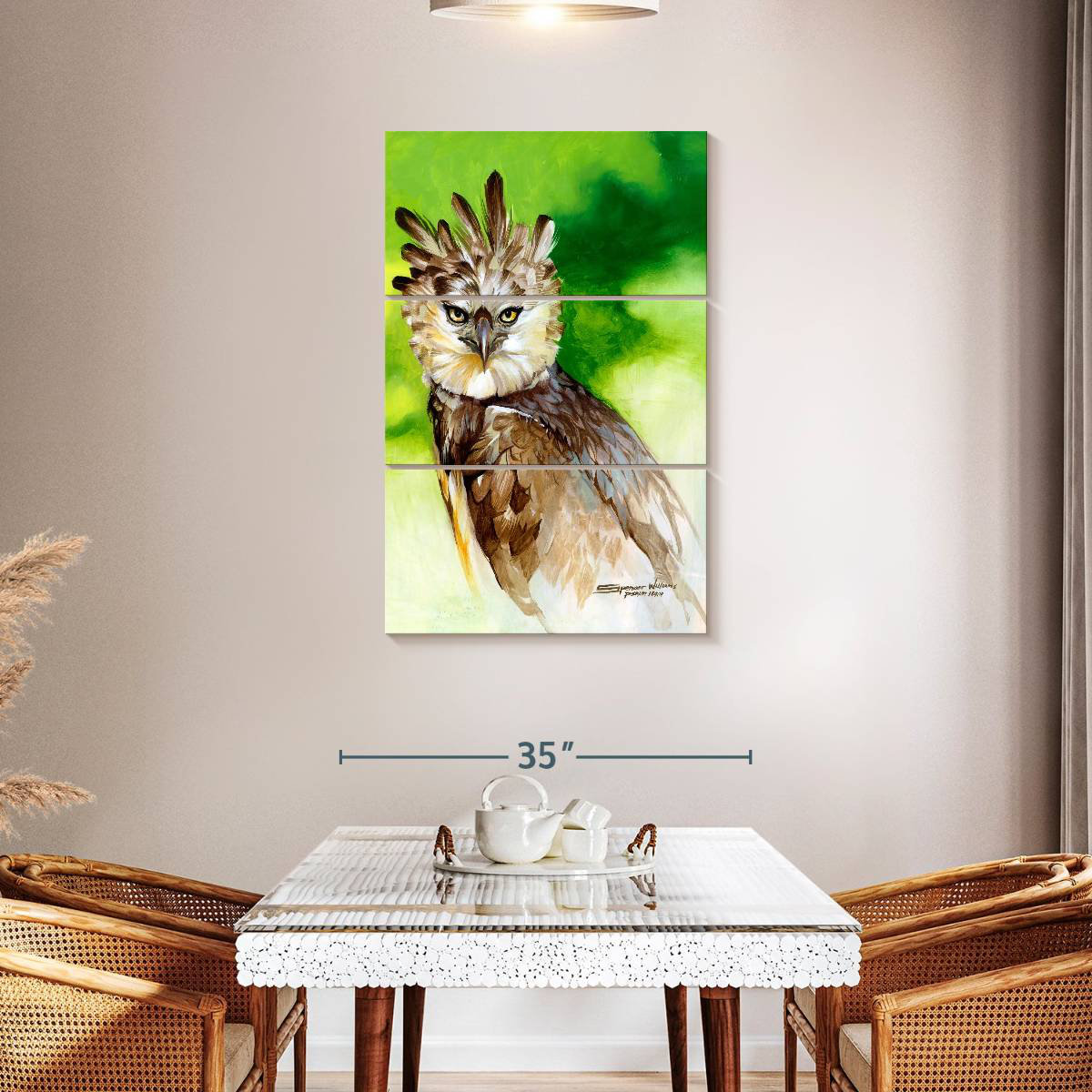 Ebern Designs Brampt Harpy Eagle | Wayfair