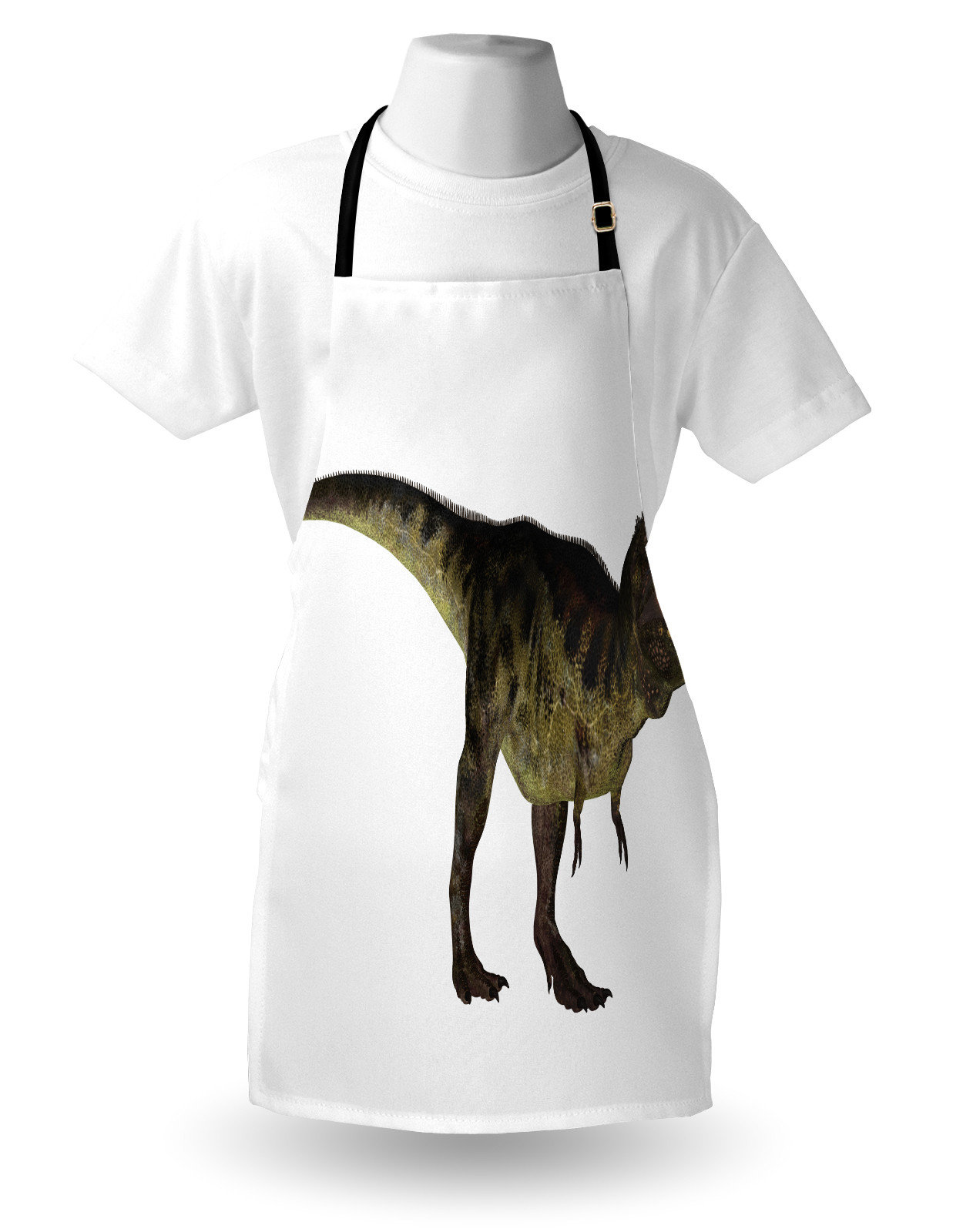 East Urban Home Dinosaur Apron Unisex, Prehistoric Reptilian, Adult ...