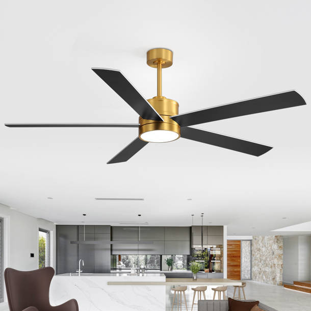 Ivy Bronx Aya Ceiling Fan with LED Lights & Reviews | Wayfair
