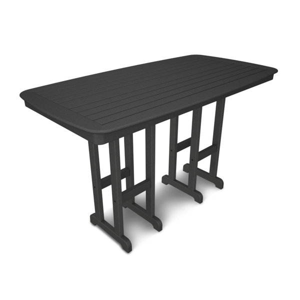 POLYWOOD® Nautical 37" x 72" Bar Table & Reviews | Wayfair
