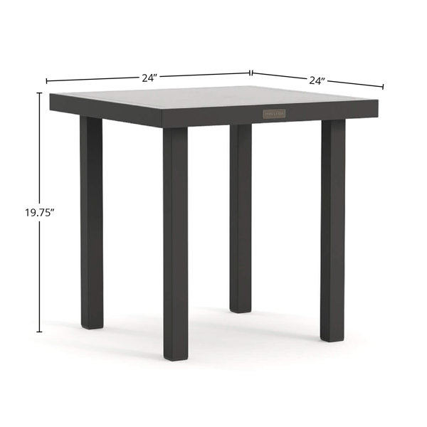 Winston Jasper Lounge Set with 2 Chaise Lounges, 2 Side Tables | Wayfair