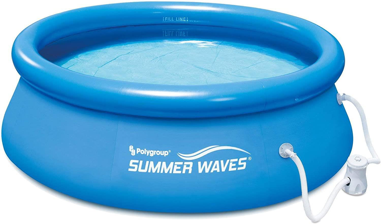 Polygroup 2.5 ft x 12 ft Resin Inflatable Pool | Wayfair.co.uk