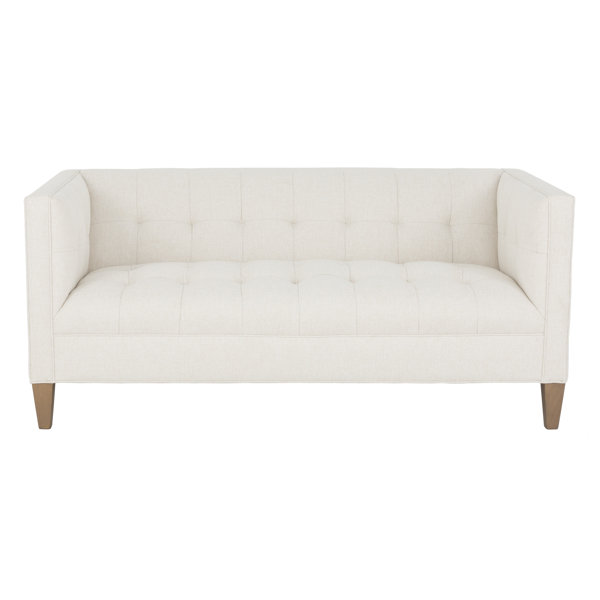 Leather White Sofas You'll Love | Wayfair