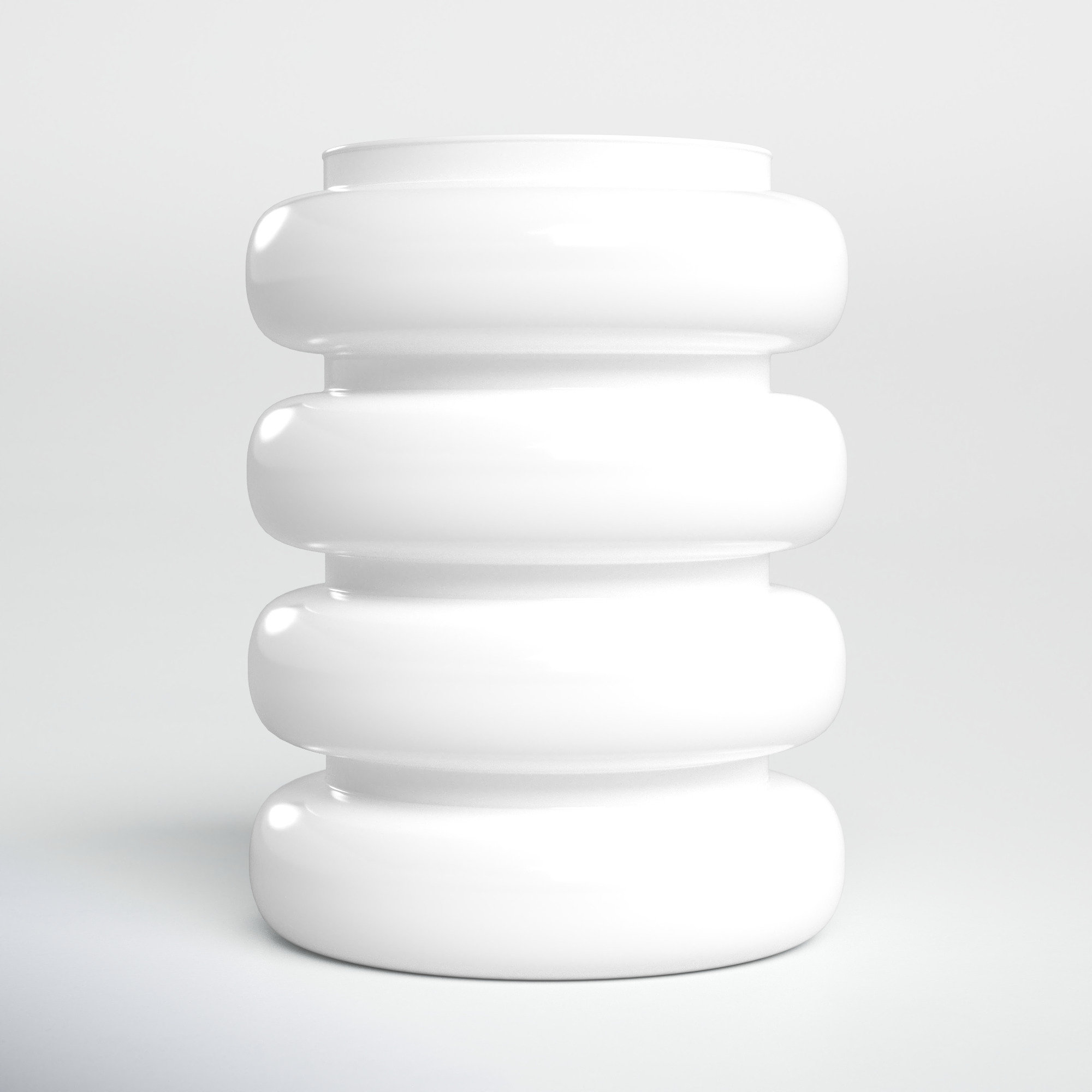 Joss & Main Junia Vase Flower Recycled Glass Bulb & Reviews | Wayfair