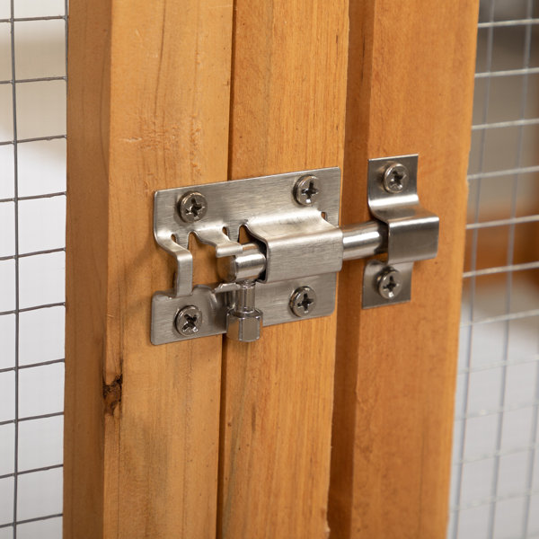 Tucker Murphy Pet™ Elgina 70in Outdoor Cat House, Cage Walk in Cat ...