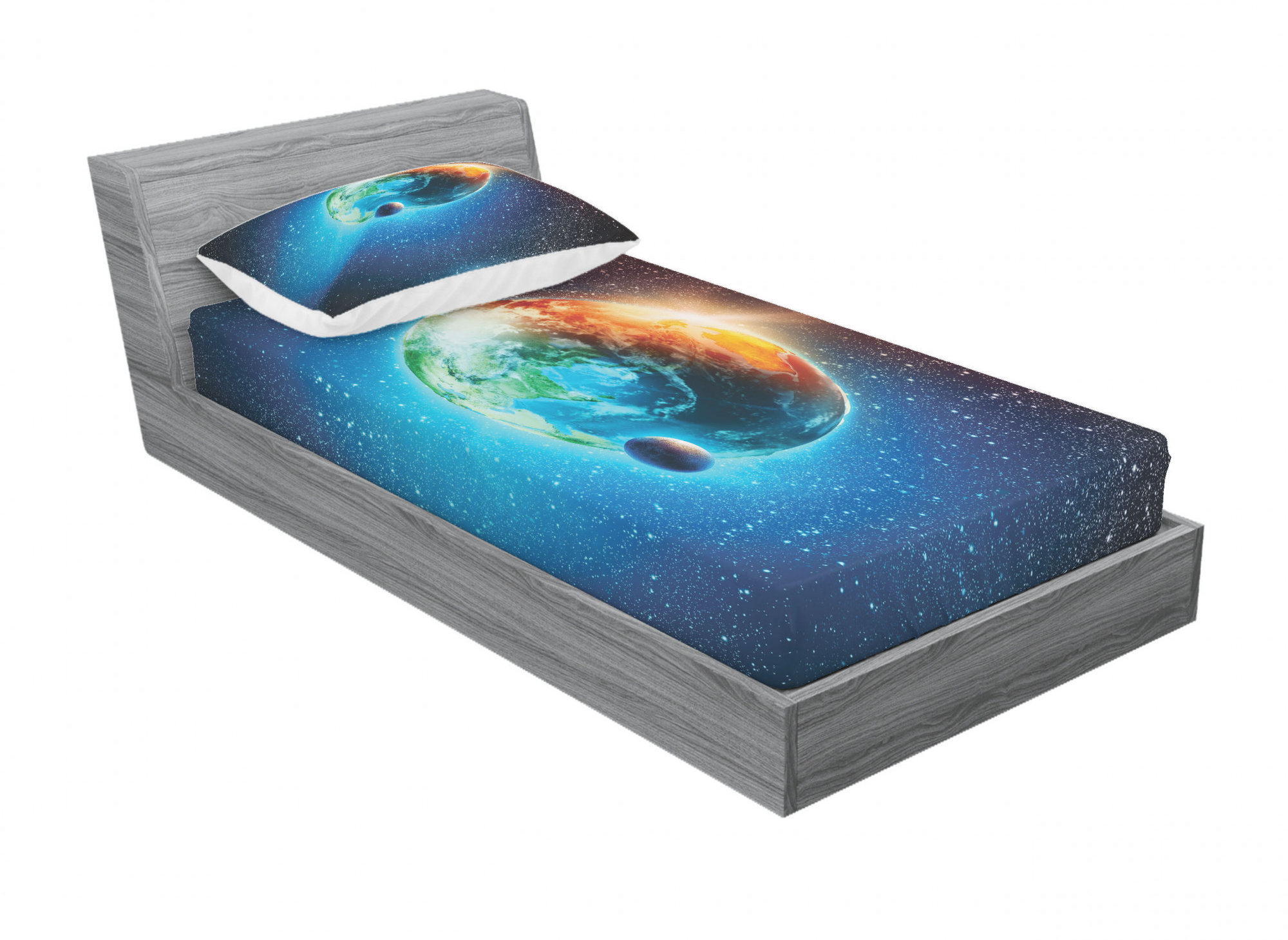 Ambesonne Outer Space Sheet Set | Wayfair