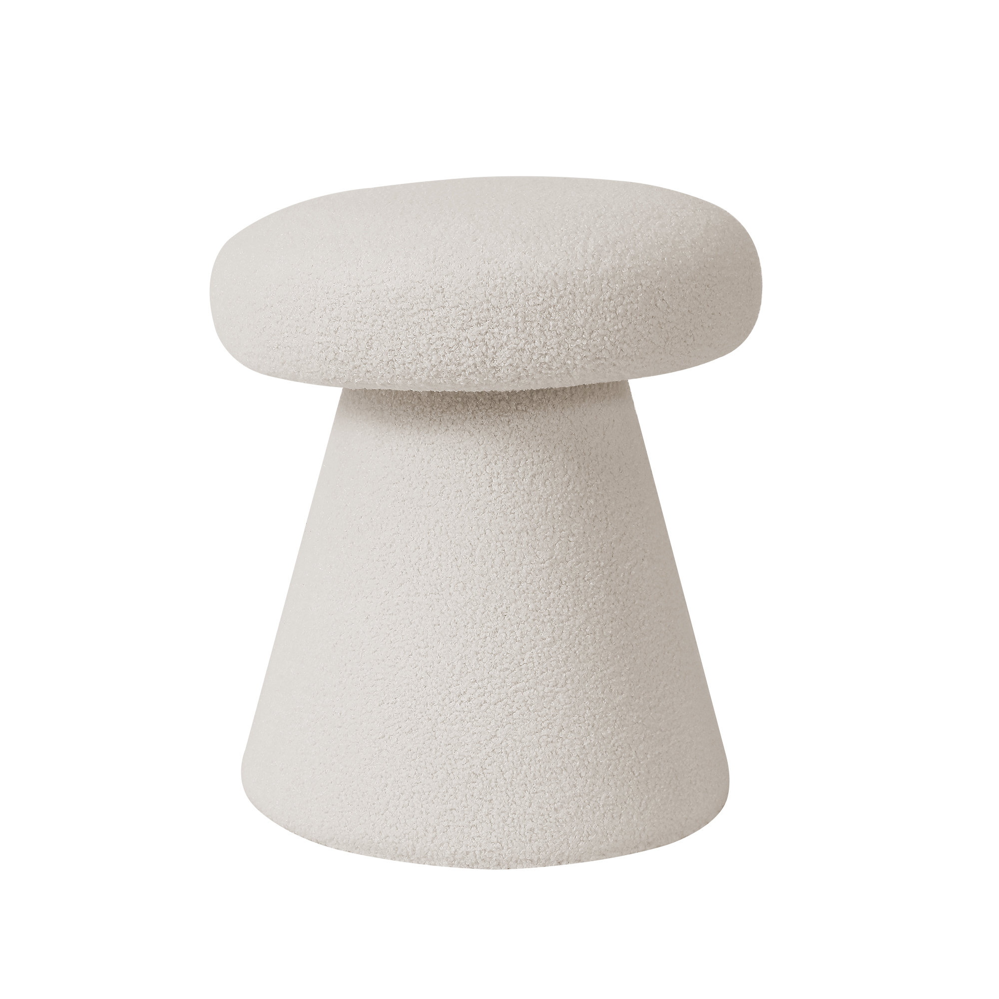 Wrought Studio KenndyMushroom Ottoman Footstool | Wayfair