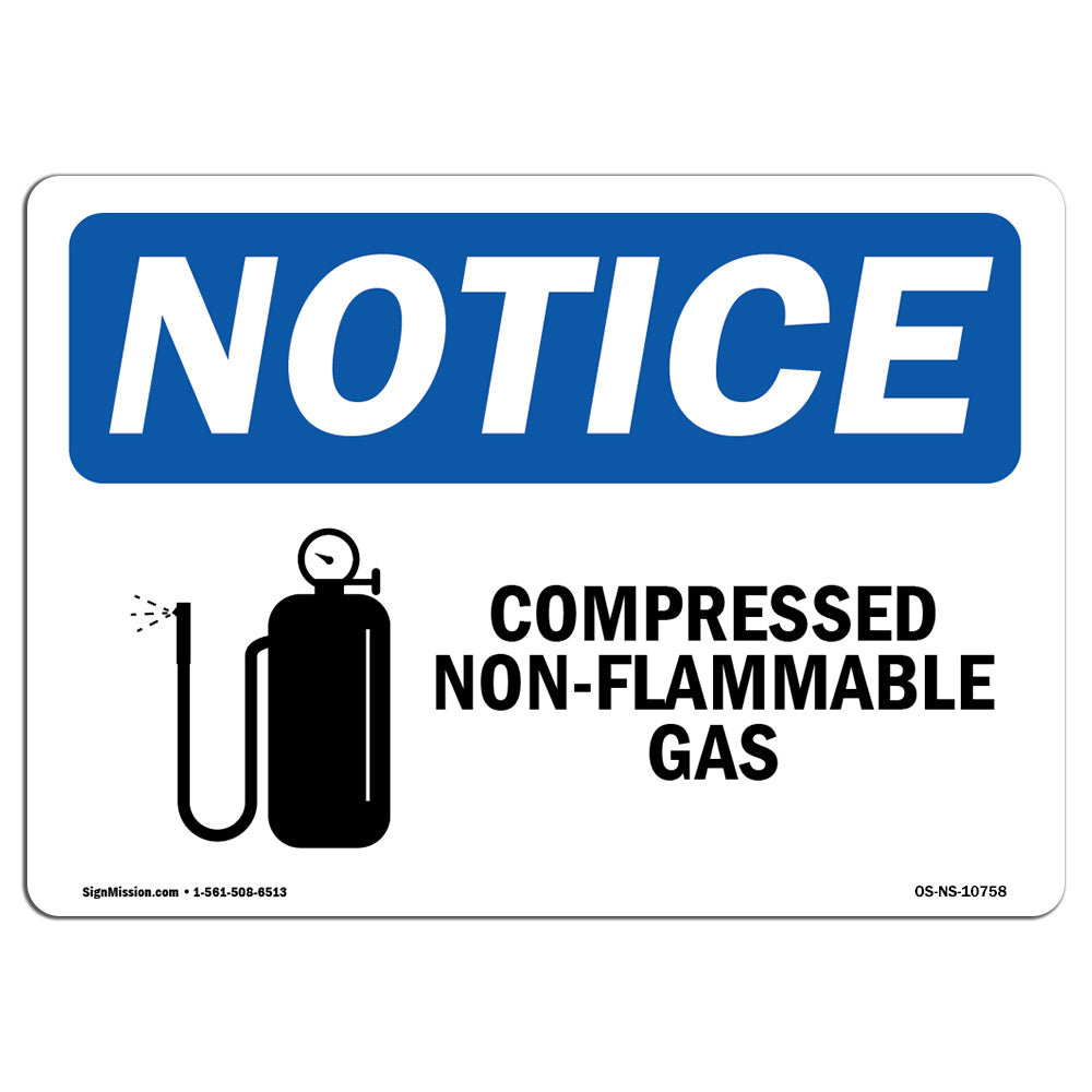 SignMission Compressed Non-Flammable Gas Sign | Wayfair