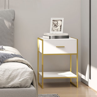 Gold Bedside Tables You'll Love | Wayfair.co.uk