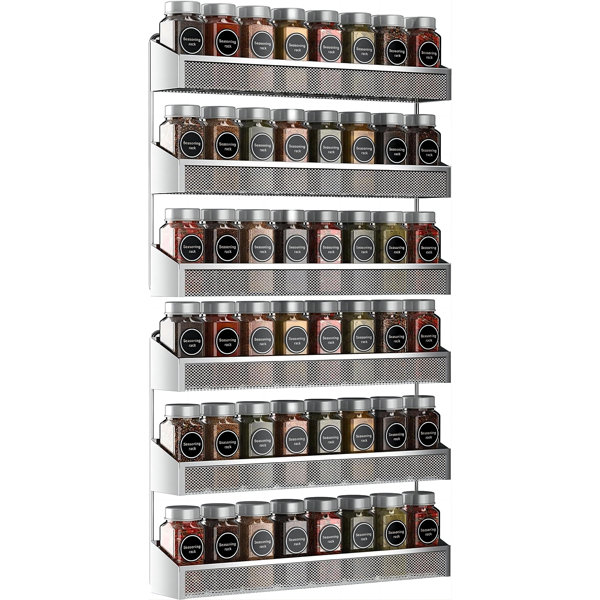 Prep & Savour Wall Spice Rack & Reviews | Wayfair