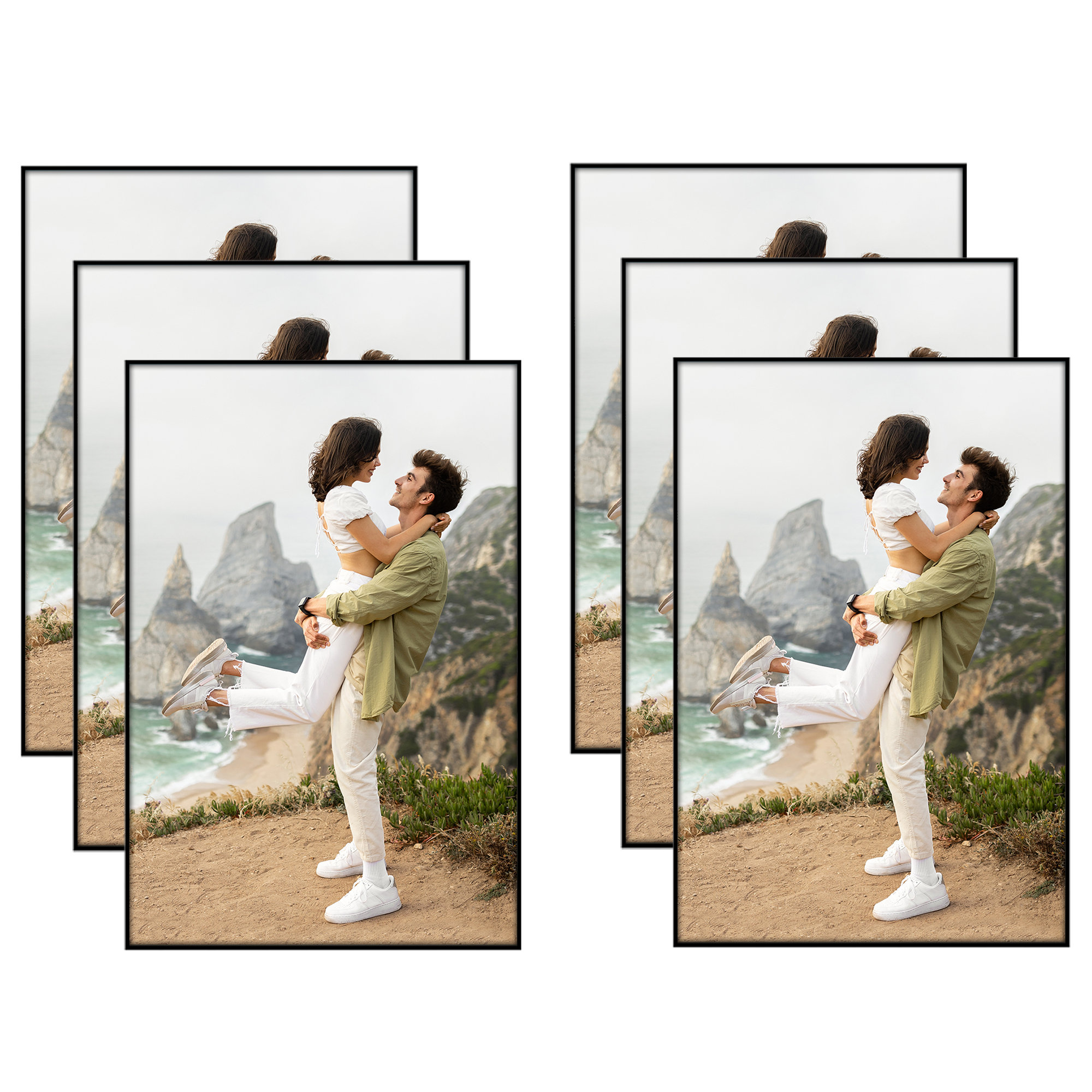 Americanflat Front Loading Picture Frame Set - Perfect For Photos And ...
