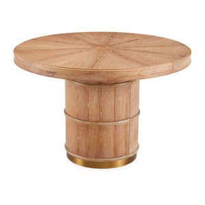 Mr and Mrs Howard Discus Extendable Pedestal Dining Table | Perigold