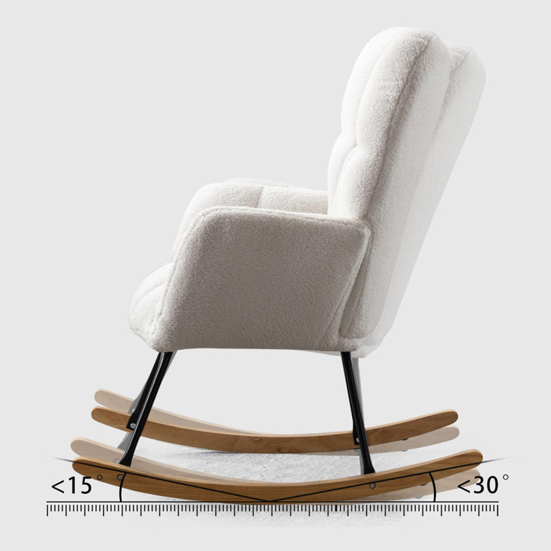 George Oliver Ghyslain Rocking Chair "& Reviews" | Wayfair