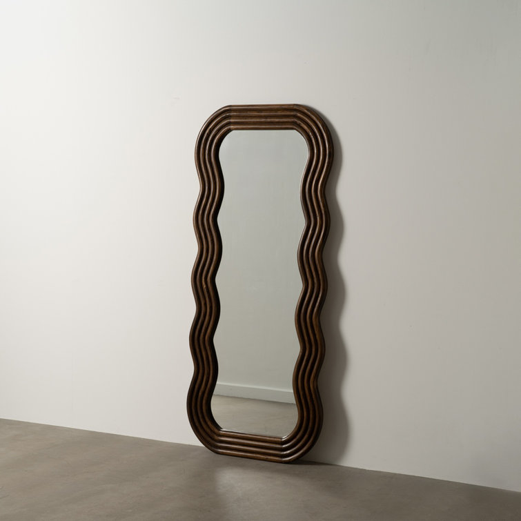 Ixia Solid Wood Free Form Mirror | Wayfair.co.uk