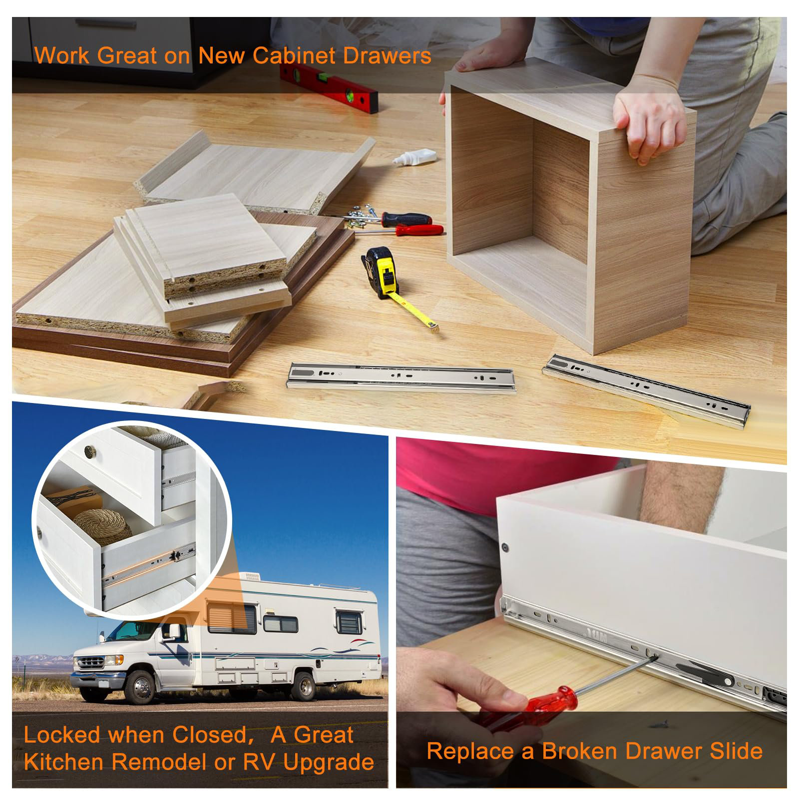 MARLIN MANUFACTURING COMPANY, INCORPORATED 1 Pair | Soft Close Drawer ...