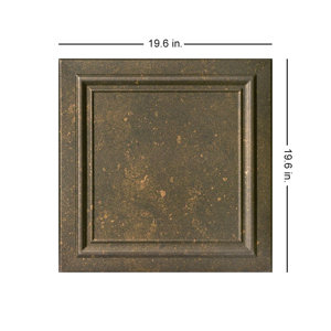 A La Maison Ceilings Line Art 1.6 ft. x 1.6 ft. Polystyrene Glue-up ...