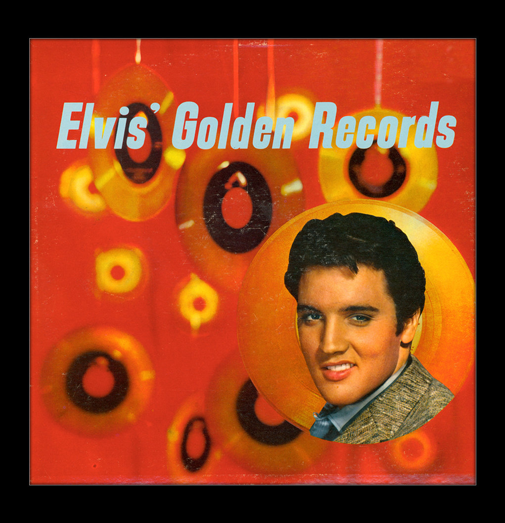 Charlton Home Elvis Presley - Elvis' Golden 12x12 Under Plexi Framed ...