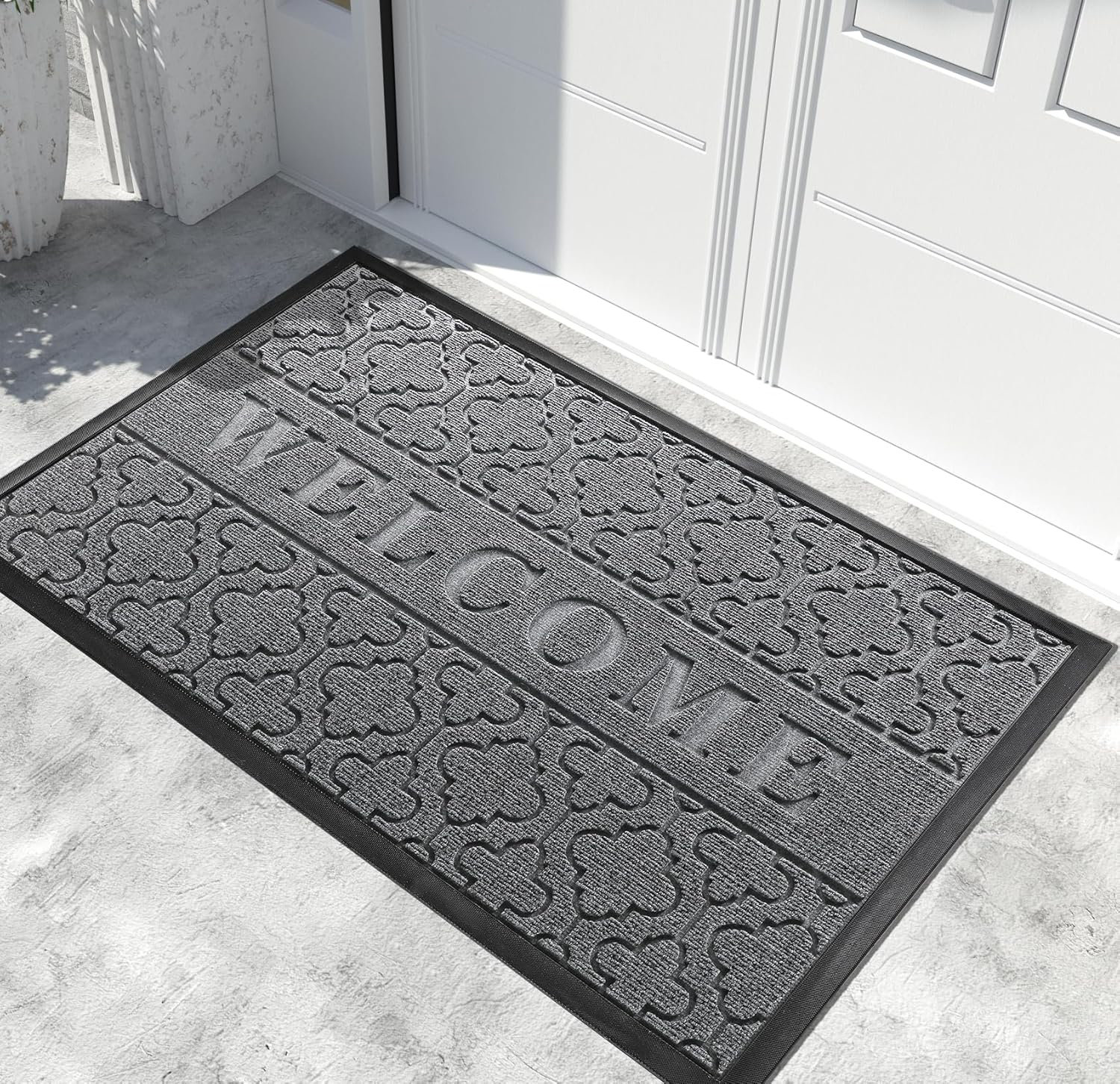 Lark Manor™ Welcome Mat Outdoor Indoor, All-Season Waterproof Front ...