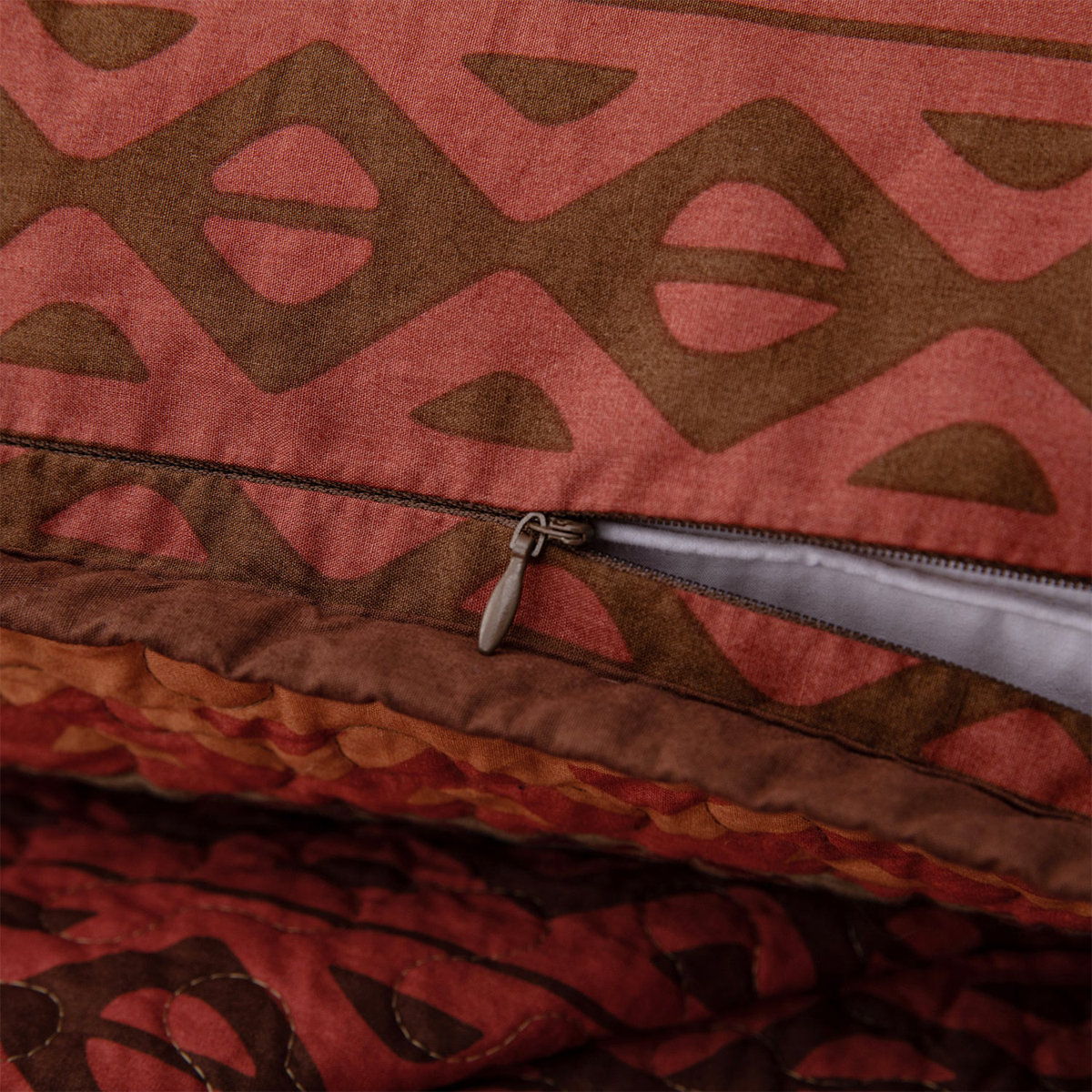 Paseo Road by HiEnd Accents Broken Arrow Red/Tan/Brown Aztec Print ...