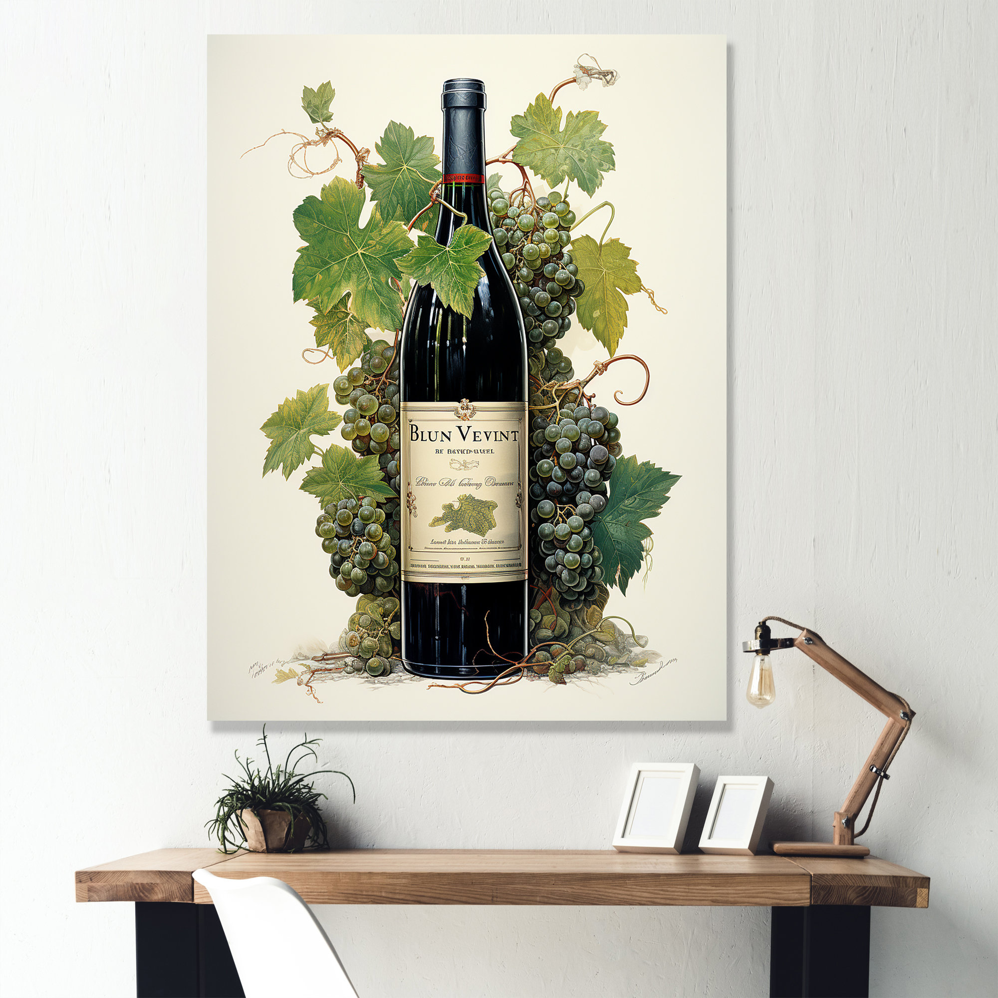 Fleur De Lis Living French Red Wine Bordeaux Bounty I - France Wall ...