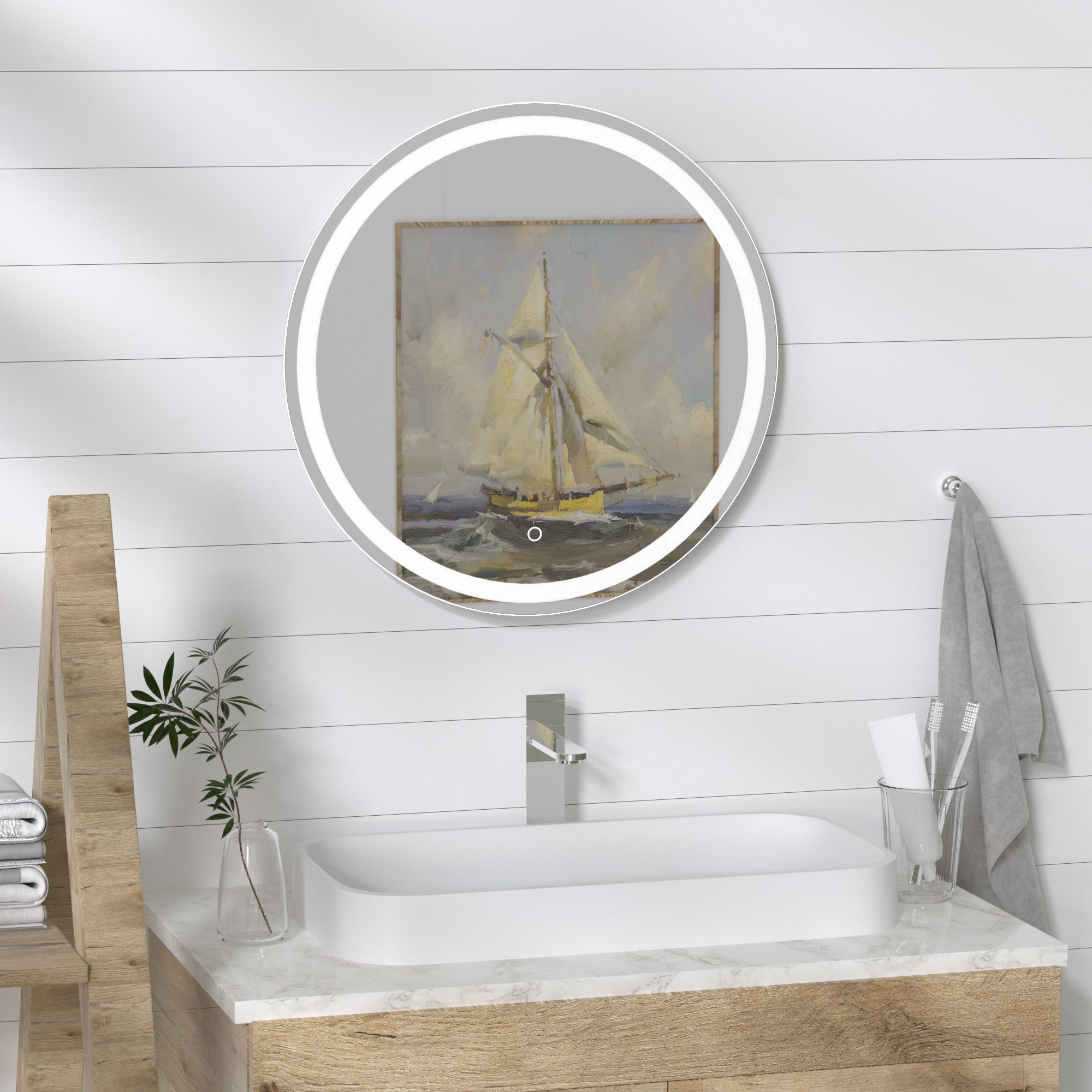 Wrought Studio [Multi-Functional Intelligent] Frameless Illuminated LED ...